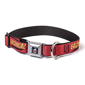 big_bang_theory_dog_collar_bazinga - Kiss My Geek