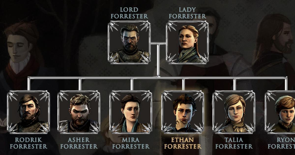La Maison Forrester dans Game of Thrones : A Telltale Games Series